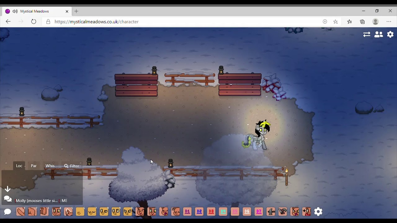 Mystical meadows Pony town custom sever test vid with audio - YouTube