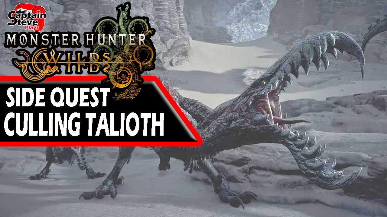 Monster Hunter Wilds - Talioth Cull - Hunt 8 Of Them - Optional Side ...