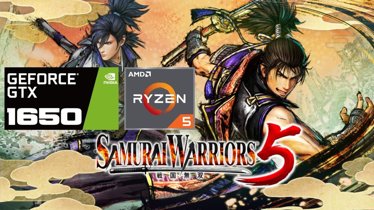 Samurai Warriors 5, GTX 1650, Ryzen 5 3550H, High Settings - YouTube