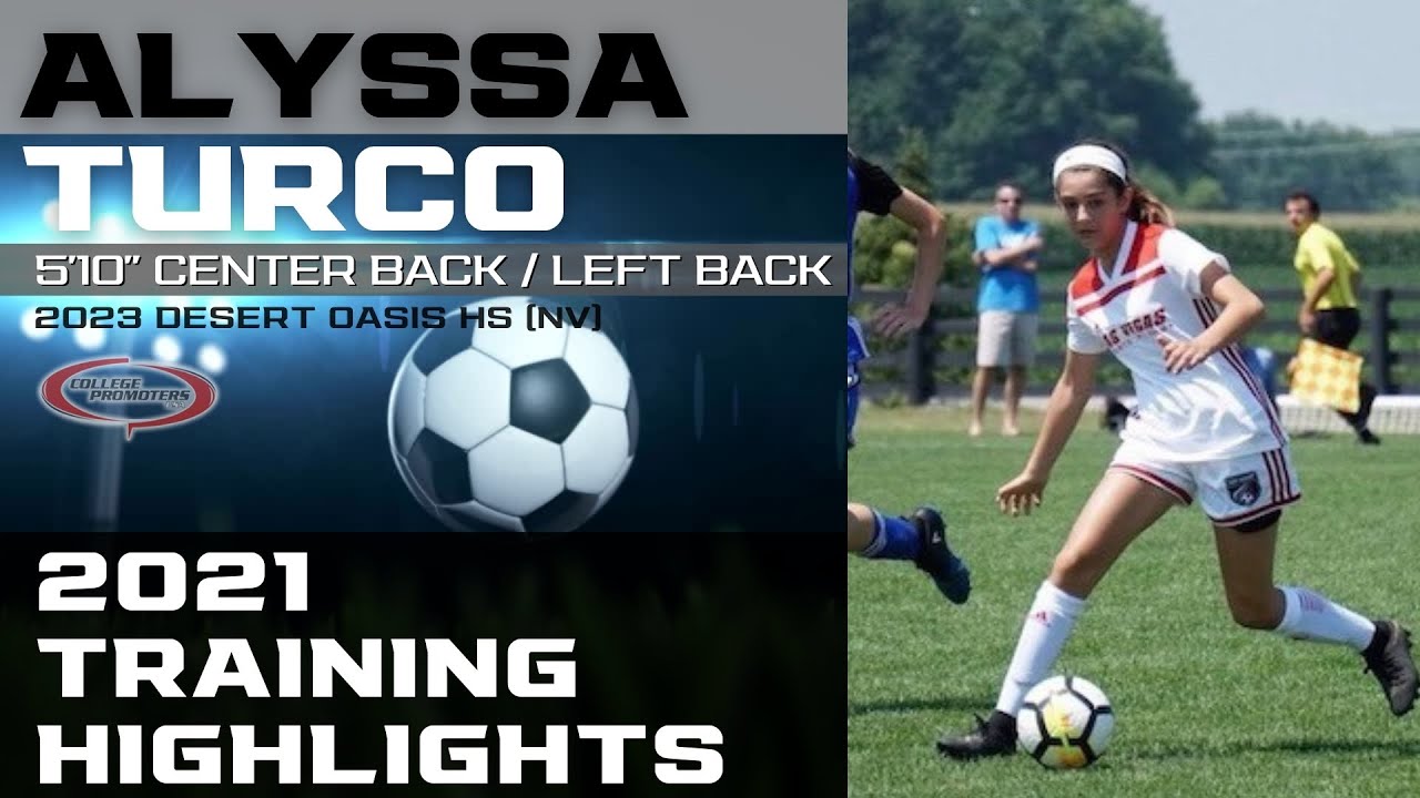 2023 Alyssa Turco | 5'10" CB/LB | 2021 Training Highlights - YouTube