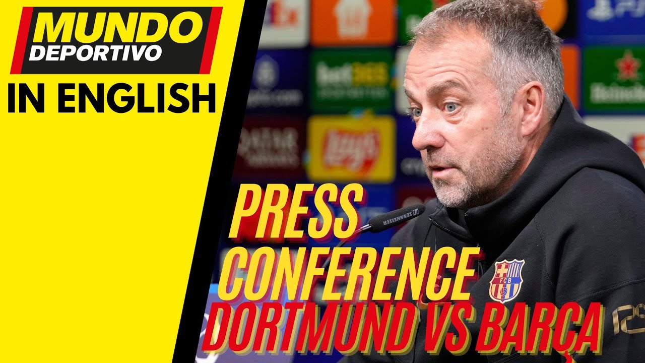 BARÇA in ENGLISH: Hansi Flick Pre-Match Press Conference Before ...
