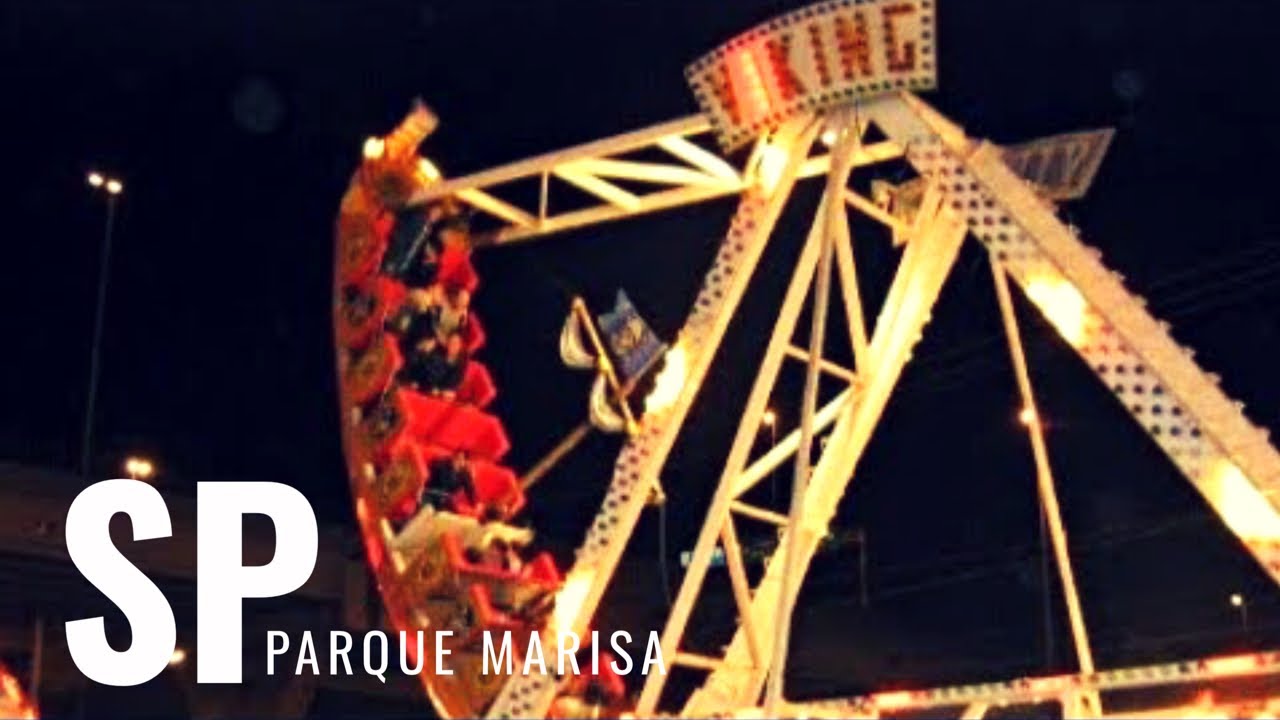 PARQUE DE DIVERSÕES MARISA - Montanha Russa, Kamikaze e Disco - YouTube