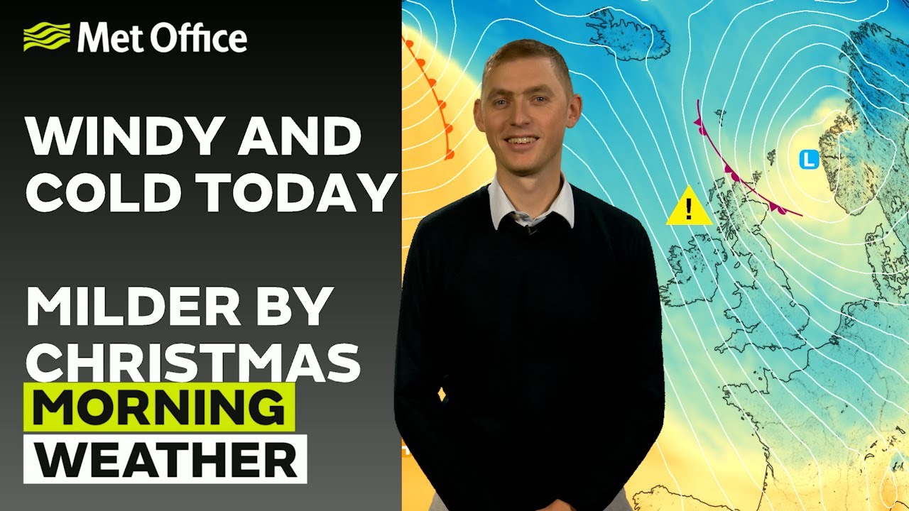 22/12/2024 – Chilly and windy – Morning Weather Forecast UK – Met ...