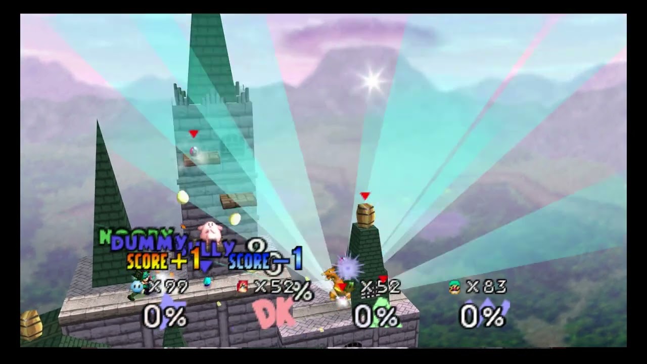 SMASH REMIX 1.2.0 - Tiny Kirby's Pokemon Rampage in Hyrule Castle [FULL] - YouTube