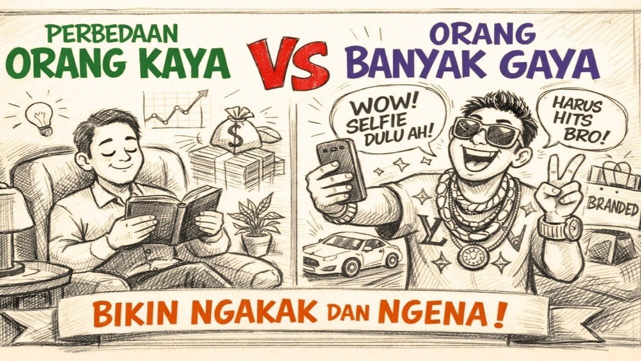 🔥 ORANG KAYA FOKUS BANGUN HIDUP, ORANG BANYAK GAYA FOKUS NAMPIL‼️ - YouTube