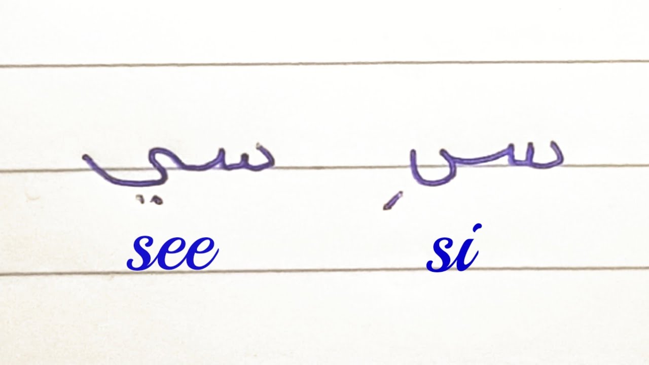 Lesson 6: How to Form Syllables in Arabic (Part 4) - YouTube
