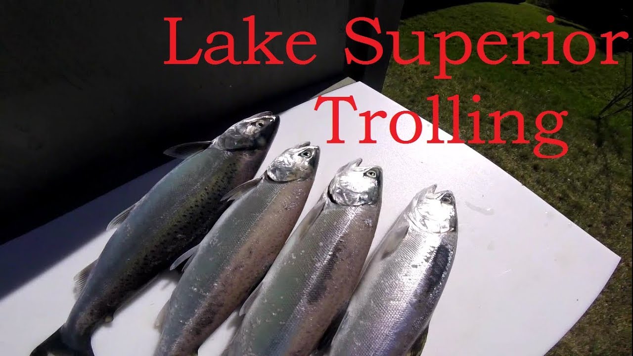 Superior South Shore Trolling - YouTube