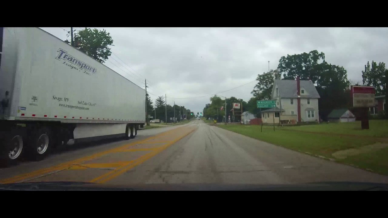 Driving through Sullivan, Ohio - YouTube