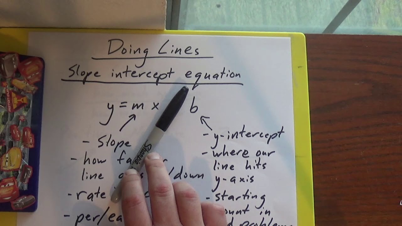 Lake Math Introduction to Linear Stuff - YouTube