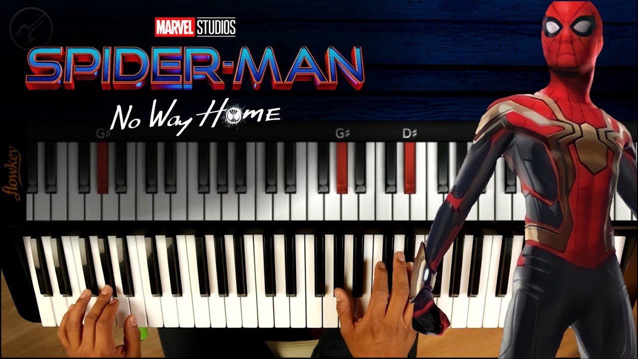 Spider-Man Theme Tutorial | Notas Musicales CLASES DE PIANO - YouTube