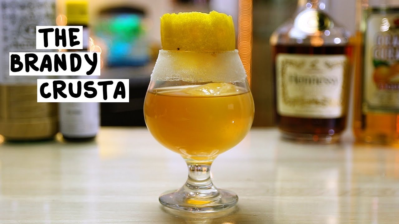 The Brandy Crusta - Tipsy Bartender