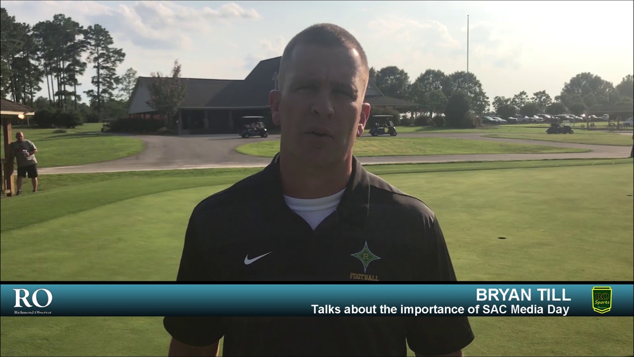 Bryan Till, SAC Media Day 2019 - YouTube