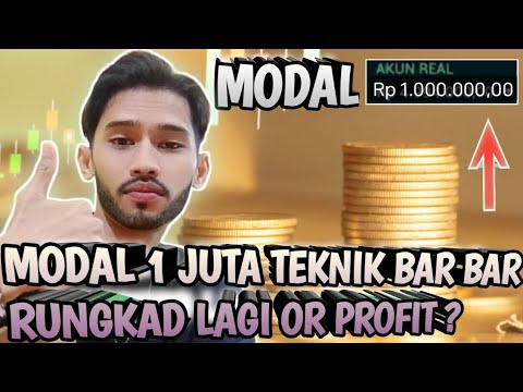 🔴TRADING DENGAN MODAL 1 JUTA TARGET PROFIT 20 JUTA - YouTube