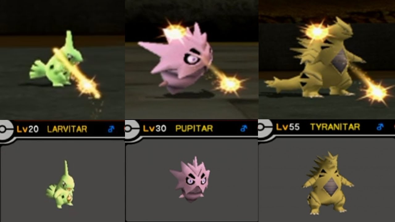 Live! Shiny Larvitar in Pokemon XD Gale of Darkness! - YouTube