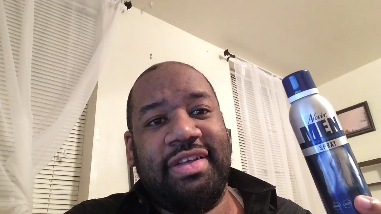 Nair Men Hair Remover Spray Review IT WORKS @NairHairRemover - YouTube