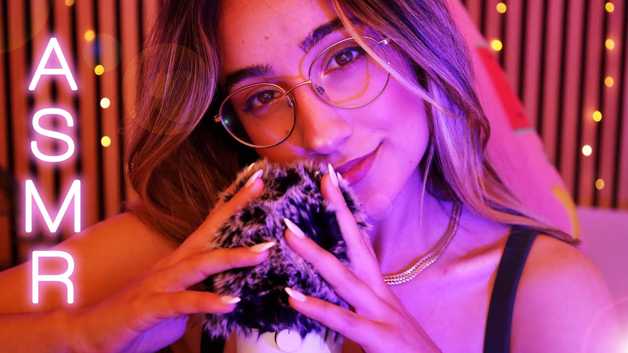 ASMR | Slow, Gentle & Crispy: Whispers, Mouth Sounds & Mic Brushing ️ ...