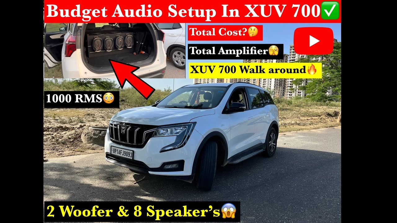 Fully modified XUV700 🫨|| With 😱 High END AUDIO Setup 🔊|| Xuv700 walk ...