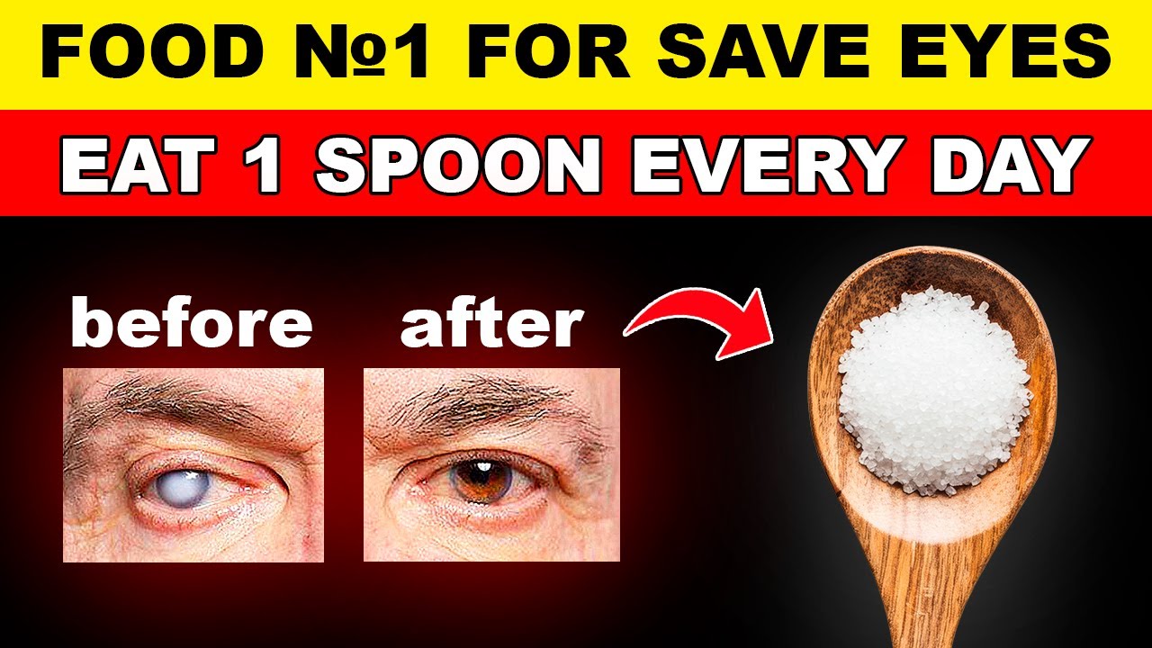 Doctors Recommend: Just One Spoon a Day Will Save Your Eyes! - YouTube