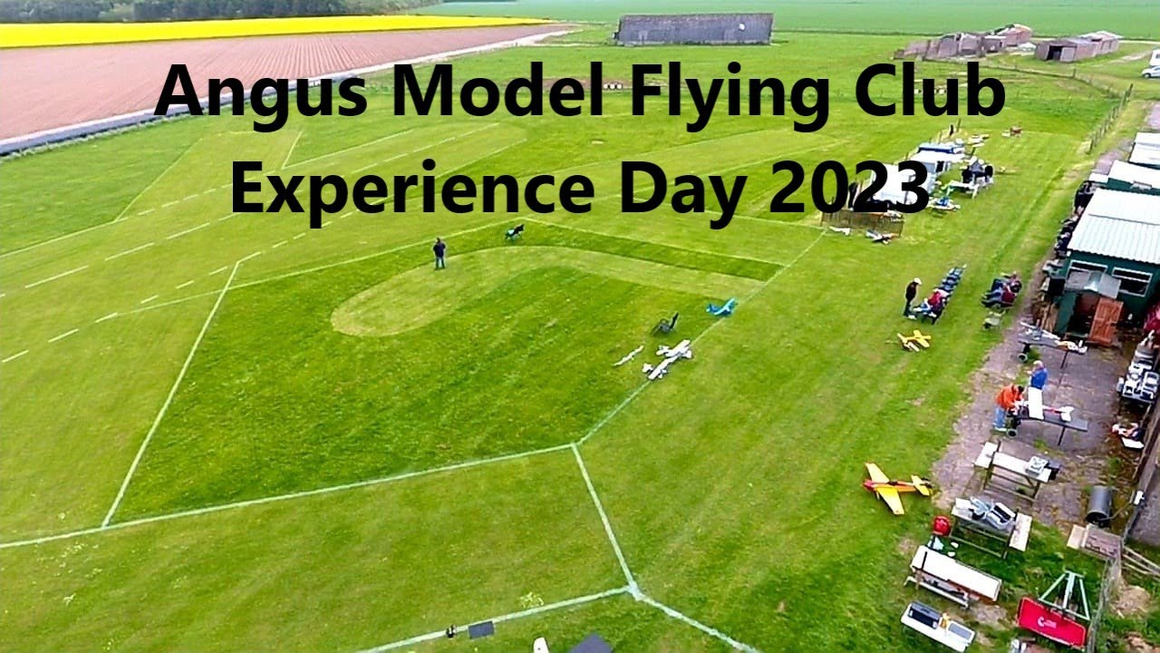 Angus Model Flying Club Experience Day 2023 - YouTube