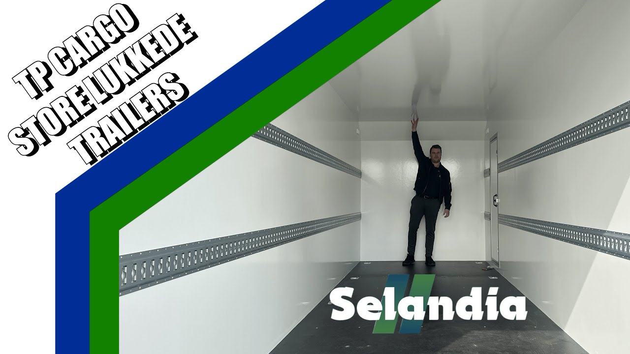 TP Cargo - Stærk lukket trailer fra Selandia Trailers - YouTube