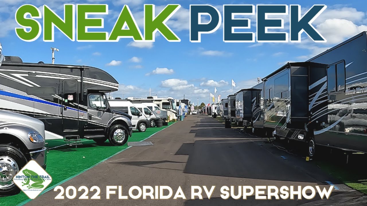 FIRST LOOK | 2022 Florida RV Super Show Sneak Peek | Tampa RV Show ...