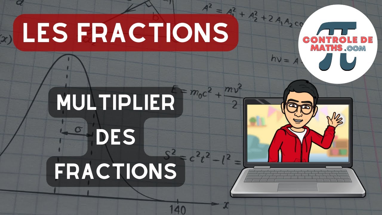 Multiplier des fractions - Les fractions - Contrôle de maths.com - YouTube