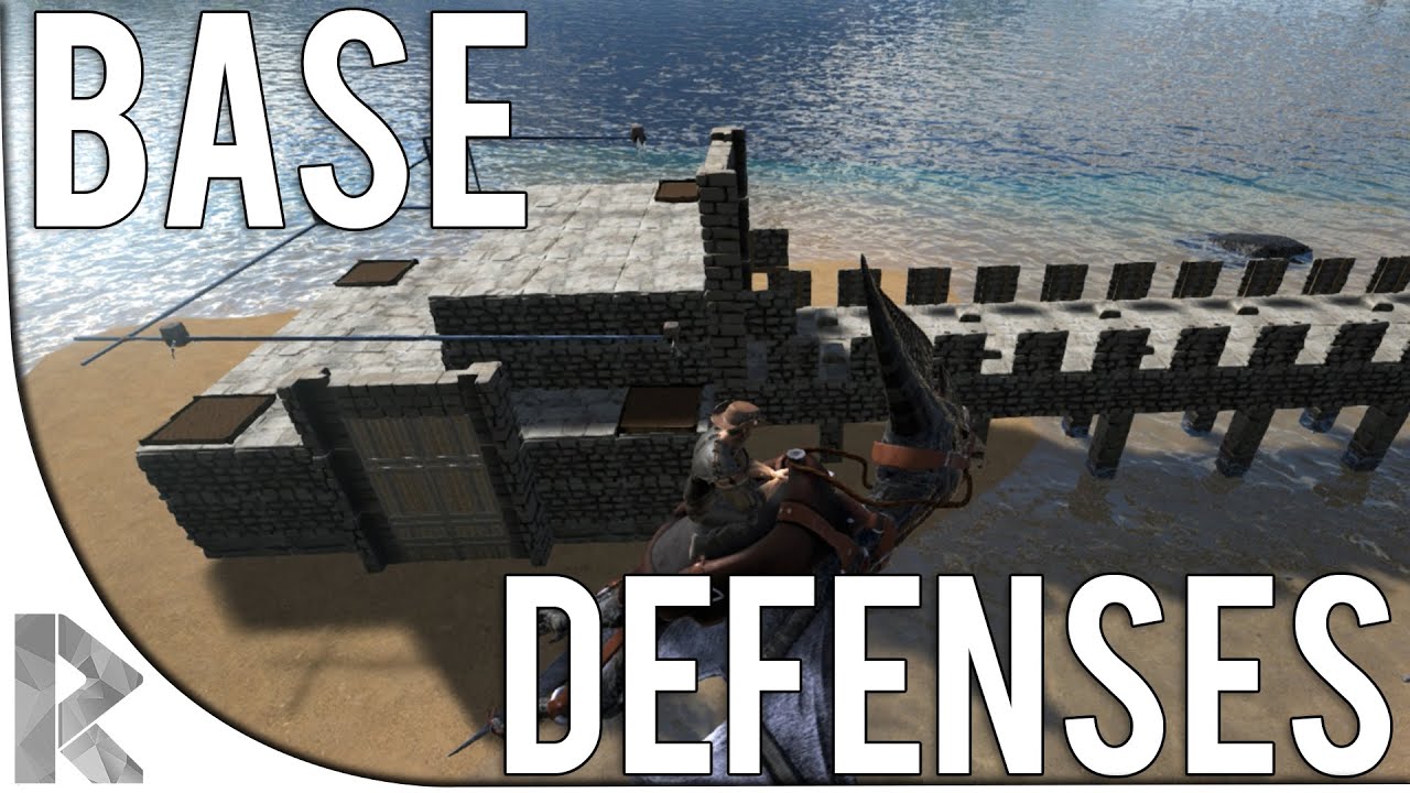 ADDED DEFENSES - Valhalla Ark Survival Evolved (S6P9) - YouTube