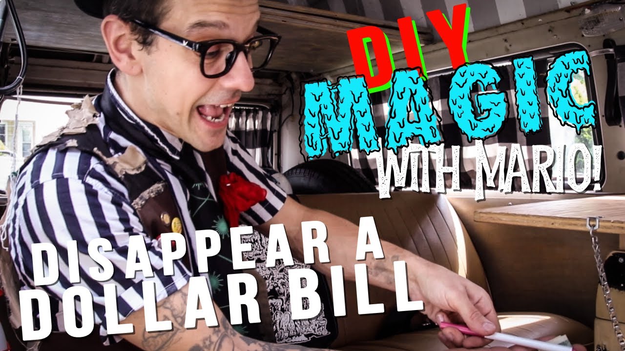 Magic Lesson: Disappearing Dollar Bill - YouTube
