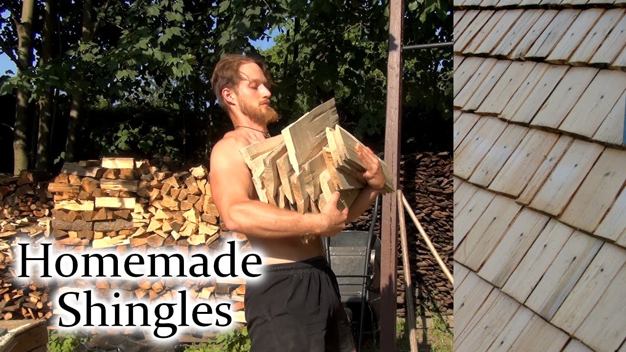 How I make my own Roof Shingles - YouTube