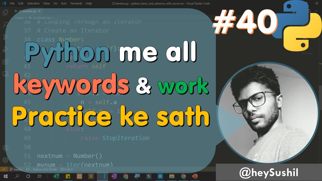 Introduction to all available keywords in python with full details ...