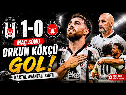 🔴 CANLI | Beşiktaş 1-0 Midtjylland Maç Sonu | Orkun Kökçü Attı, Kartal Avantajı Kaptı! 🦅⚽ BEŞİKTAŞ