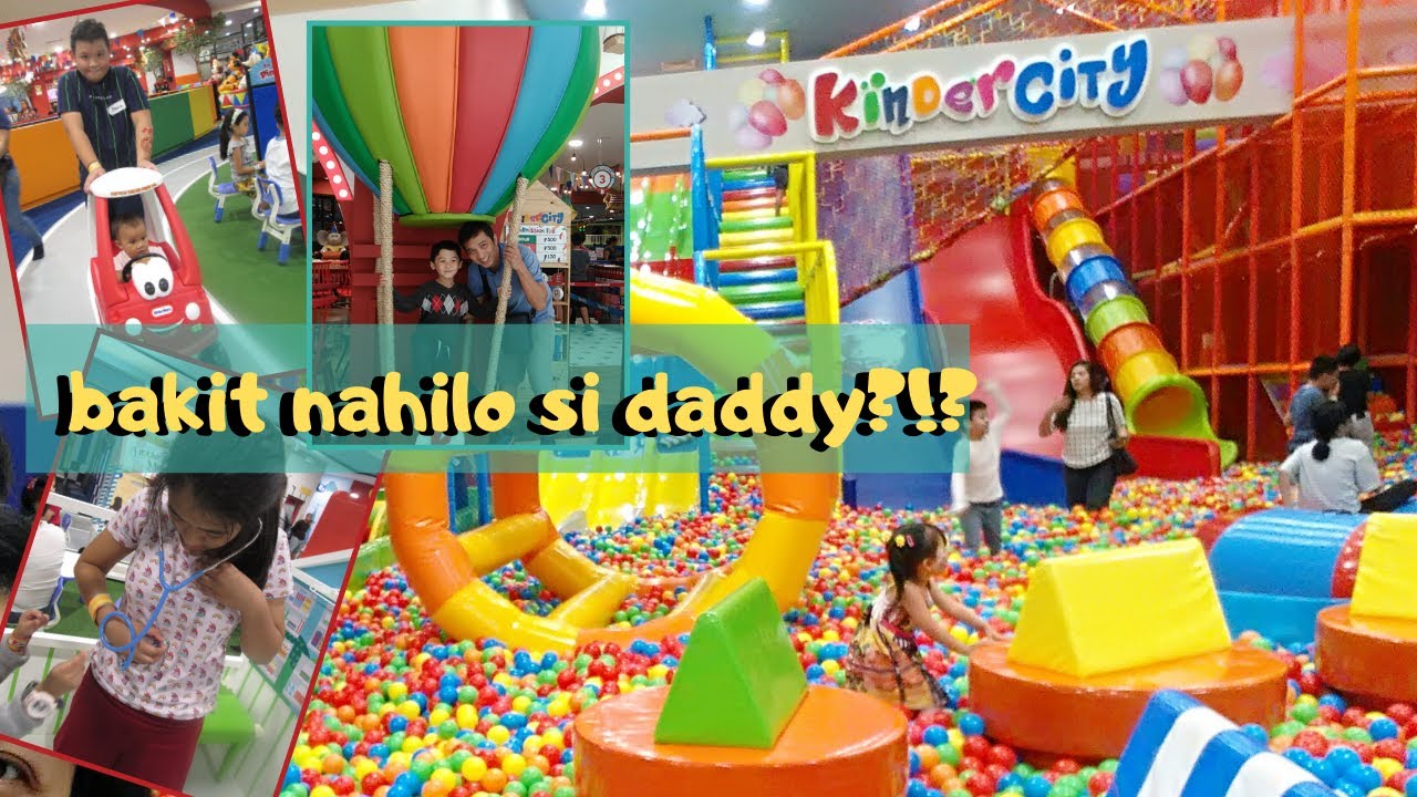 Daddy's Playground Too! Kinder City Evia | Giant Slides + Super Big ...