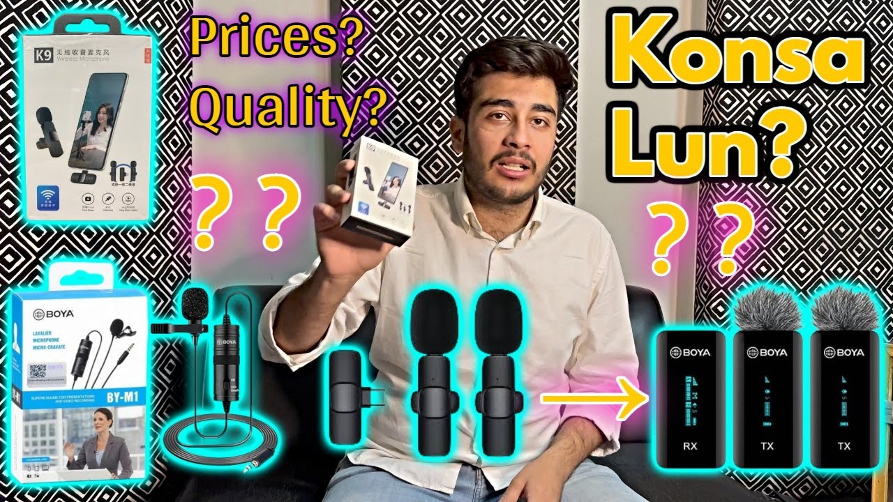 Ultimate Microphone Guide for Pakistani Vloggers: Types, Price Ranges ...