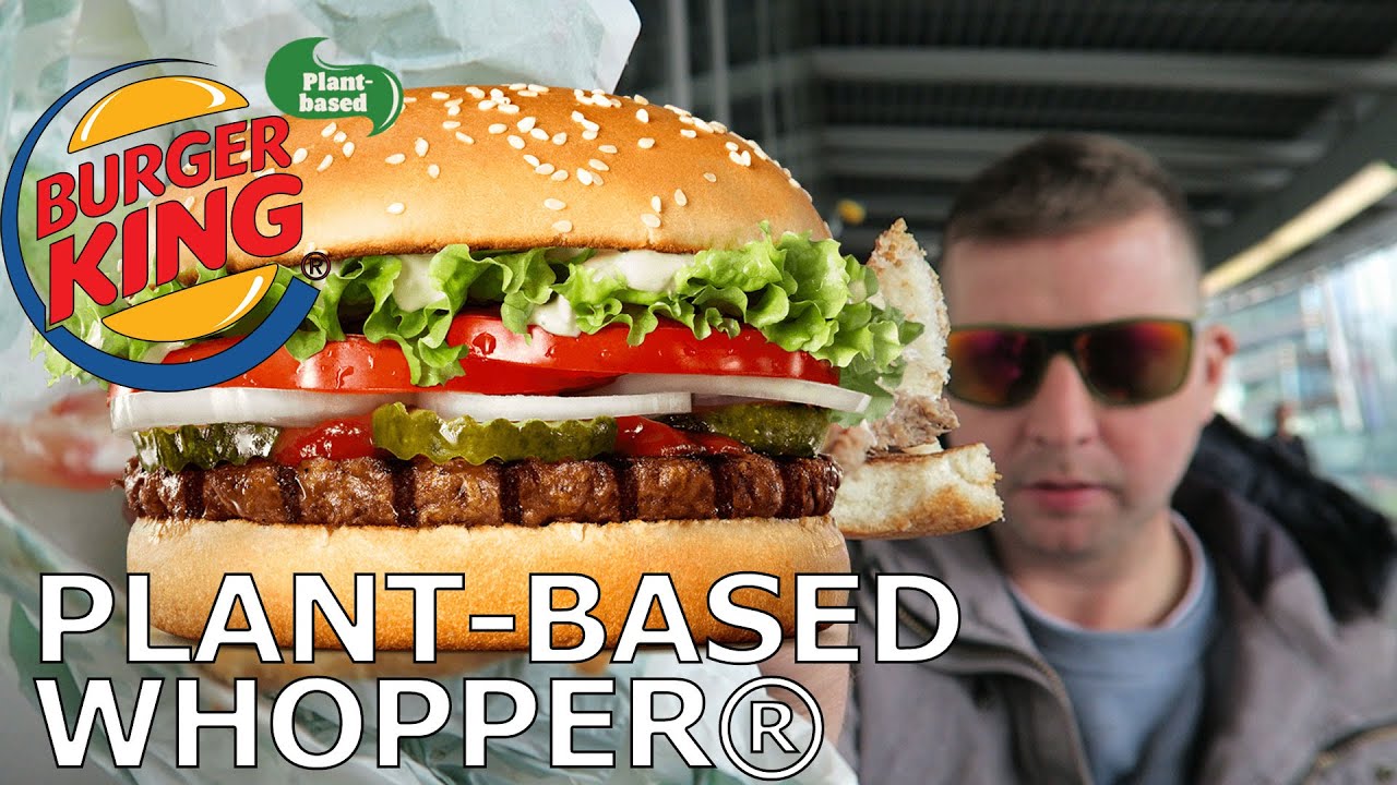 PLANT-BASED WHOPPER® Flame-grilled vegetarian hamburger and vegetarian ...