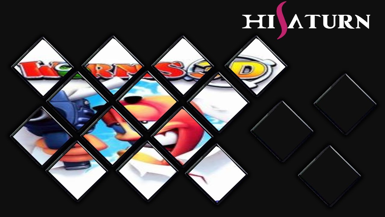 Worms 3D PS2 Multiplayer/Multijoueur - YouTube