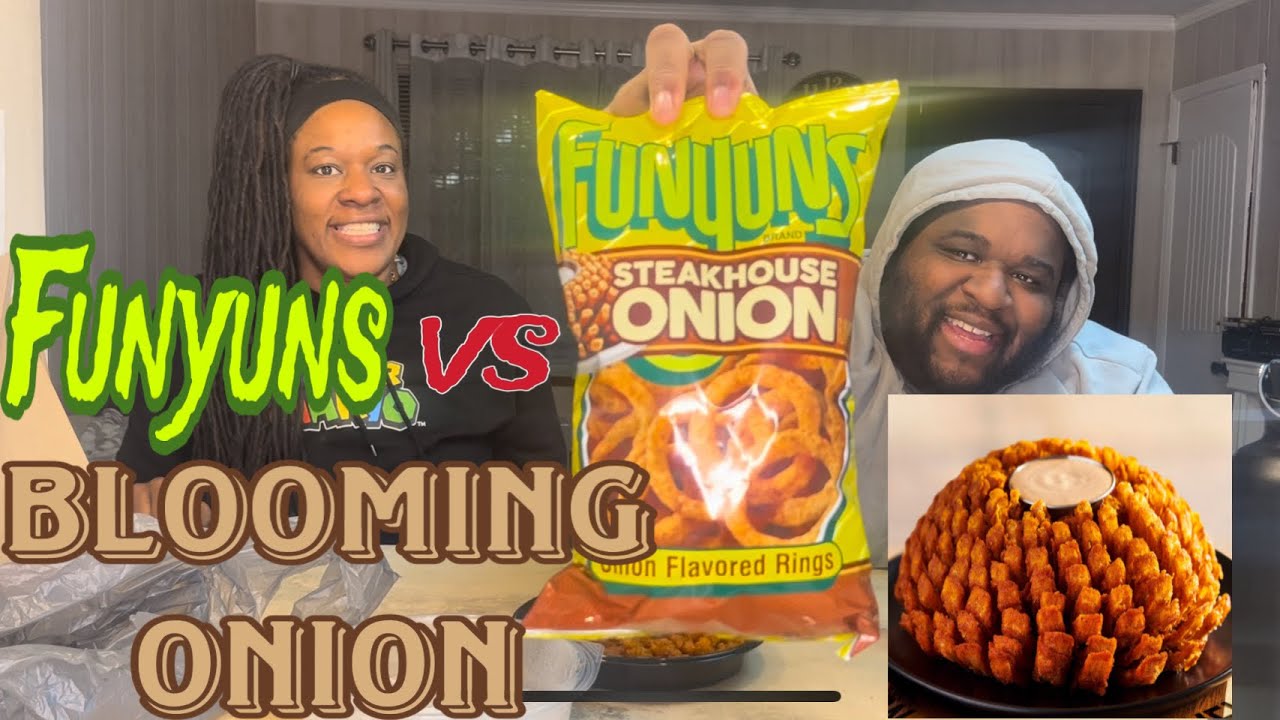 Funyuns VS Blooming Onion - YouTube