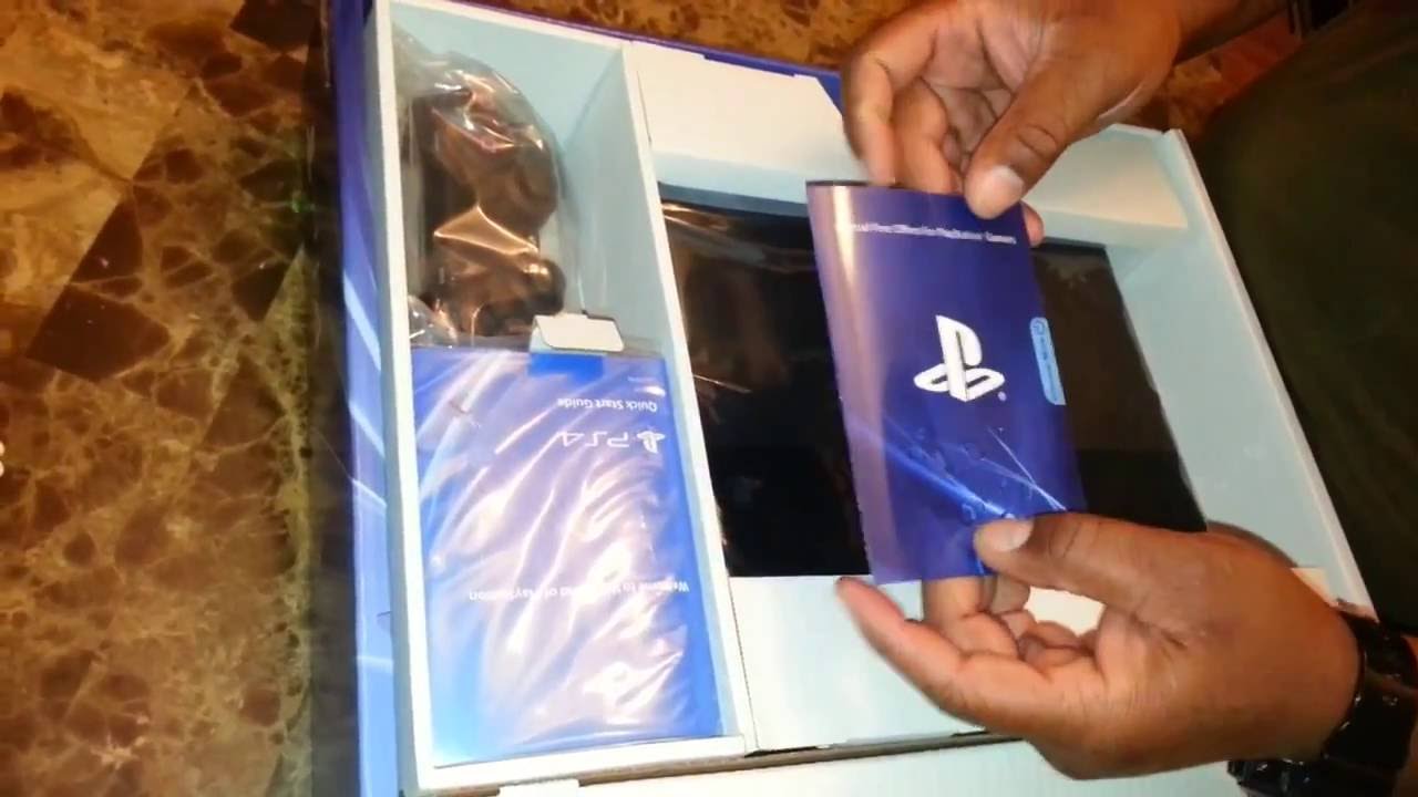 SONY PS4 UNBOXING - YouTube