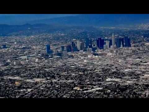 What does downtown Los Angeles look like from above? - YouTube