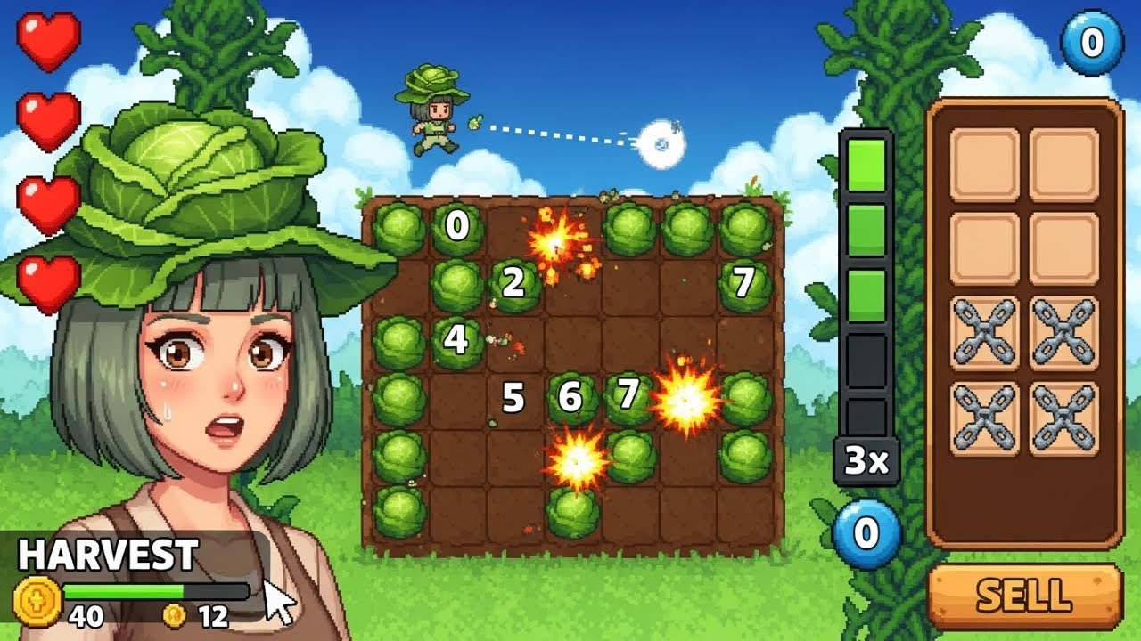 Pinball Meets Roguelike! Super Cabbage Kabumi is Hilarious - YouTube