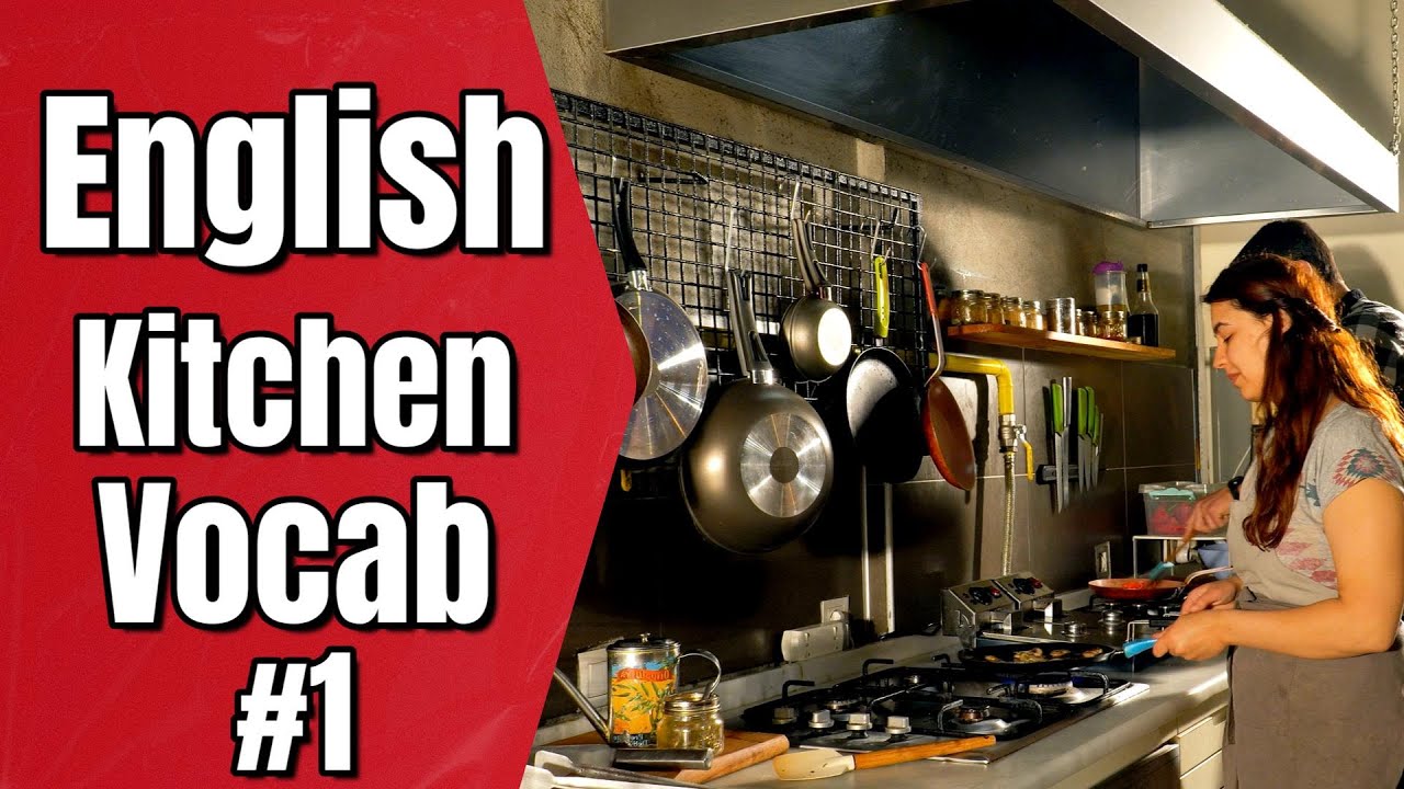 Easy English Vocab and Quiz for Beginners: Kitchen Objects - YouTube