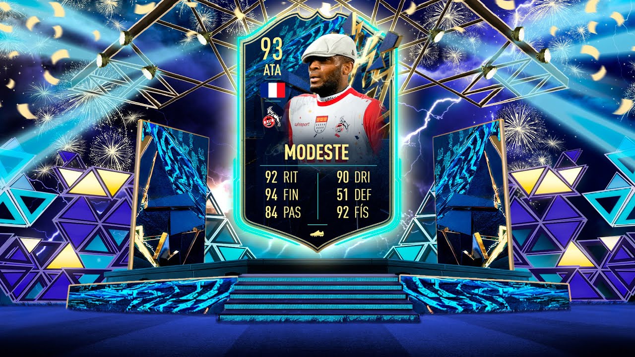 VALE A PENA!! ANTHONY MODESTE TOTS 93 DISPONÍVEL EM DME!! - FIFA 22 Ultimate Team - YouTube