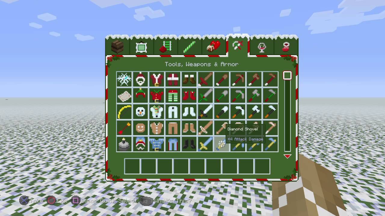 Minecraft: FESTIVE TEXTURE PACK REVIEW PART 1 - YouTube