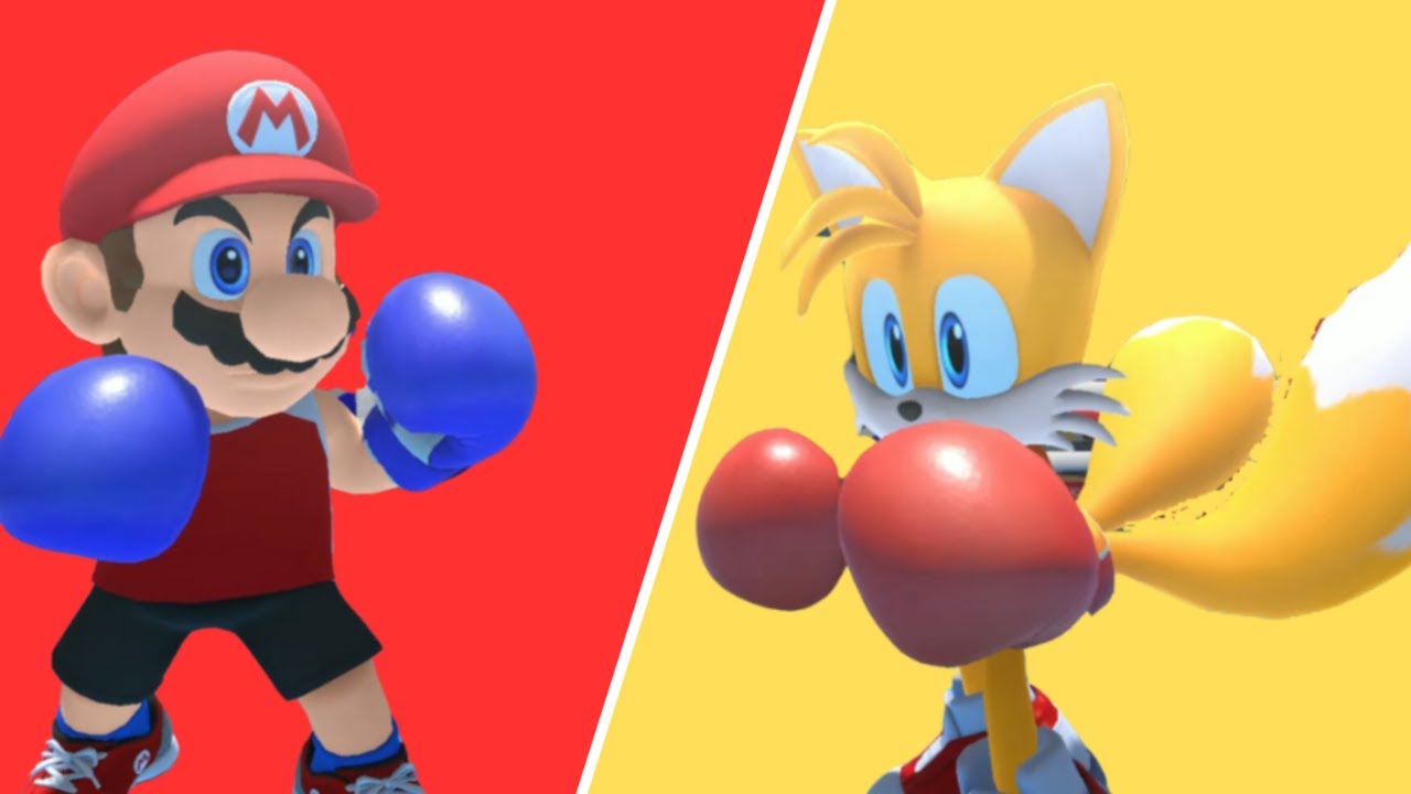 Mario & Sonic At The Olympic Games Tokyo 2020 Boxing Mario & Tails ...