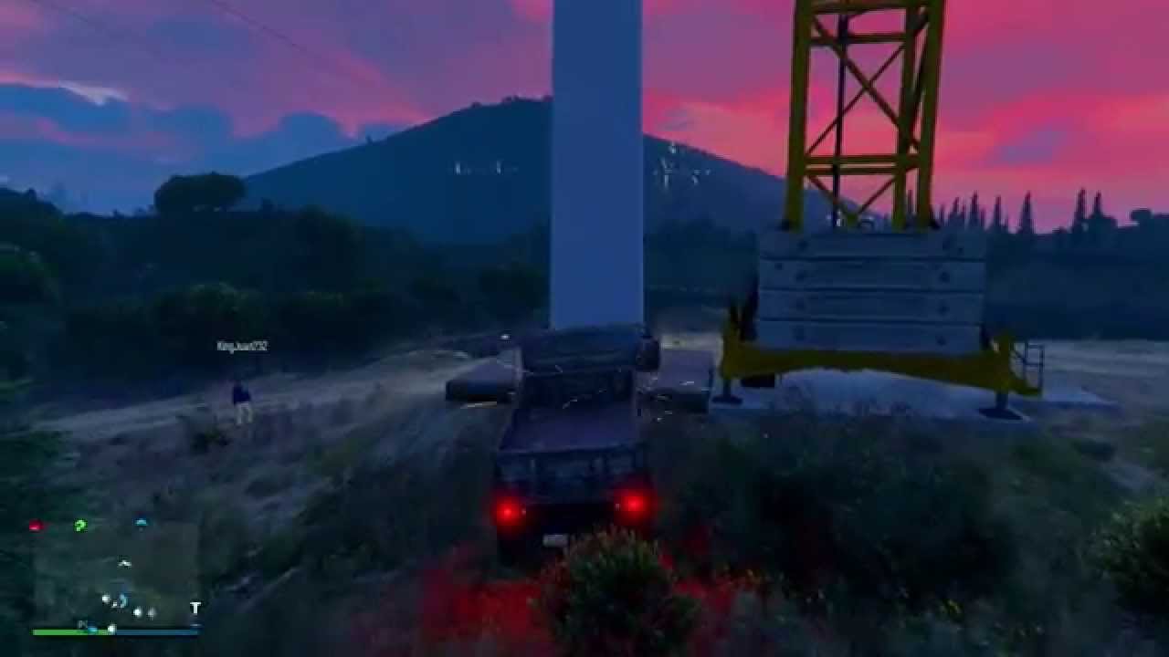 GTA V ONLINE - HOW TO MAKE WINDMILL FALL DOWN (GLITCH) - YouTube