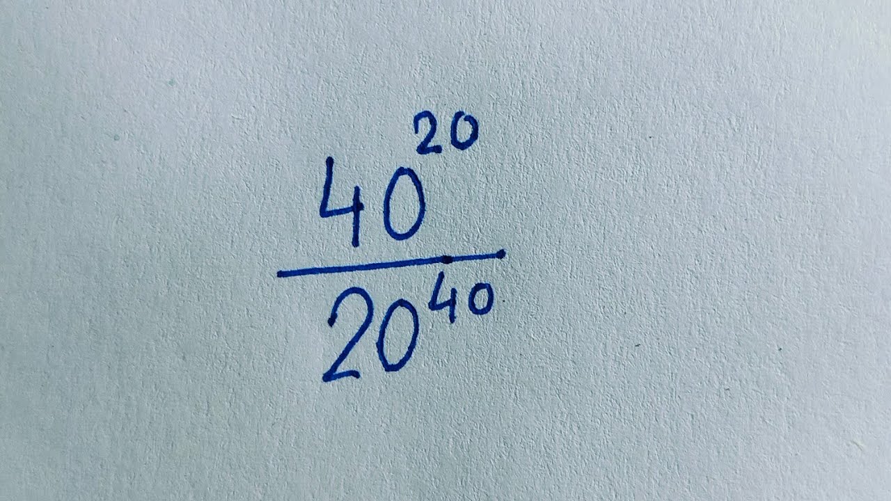 This math Olympiad problem will blow your mind // Math Olympiad ...