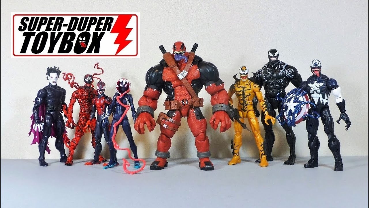 Marvel Legends Venom Wave 2 (Venompool BAF) - YouTube