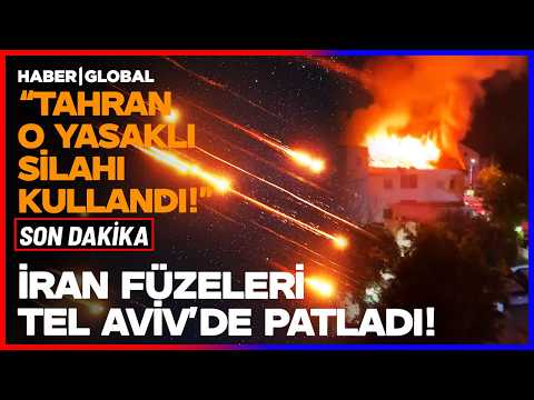 SON DAKİKA | İran Füzeleri Tel Aviv'de Patladı! İsrail'de Büyük Yangın Çıktı!