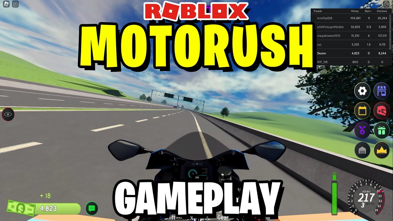 Roblox - MOTORUSH - Gameplay - YouTube