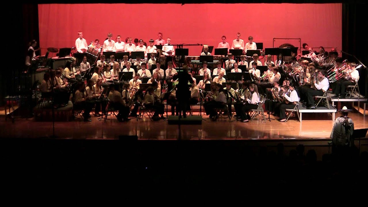 Belhaven Linwood Band Spring Concert 2013 Hey Pedro Sit Down! - YouTube