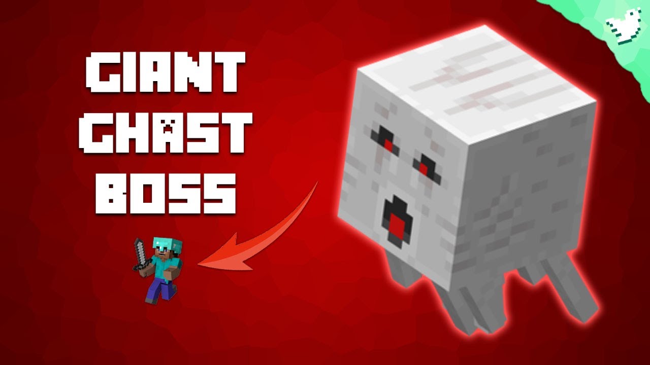 GIANT GHAST BOSS FIGHT!!! | Minecraft Bedrock Commands - YouTube
